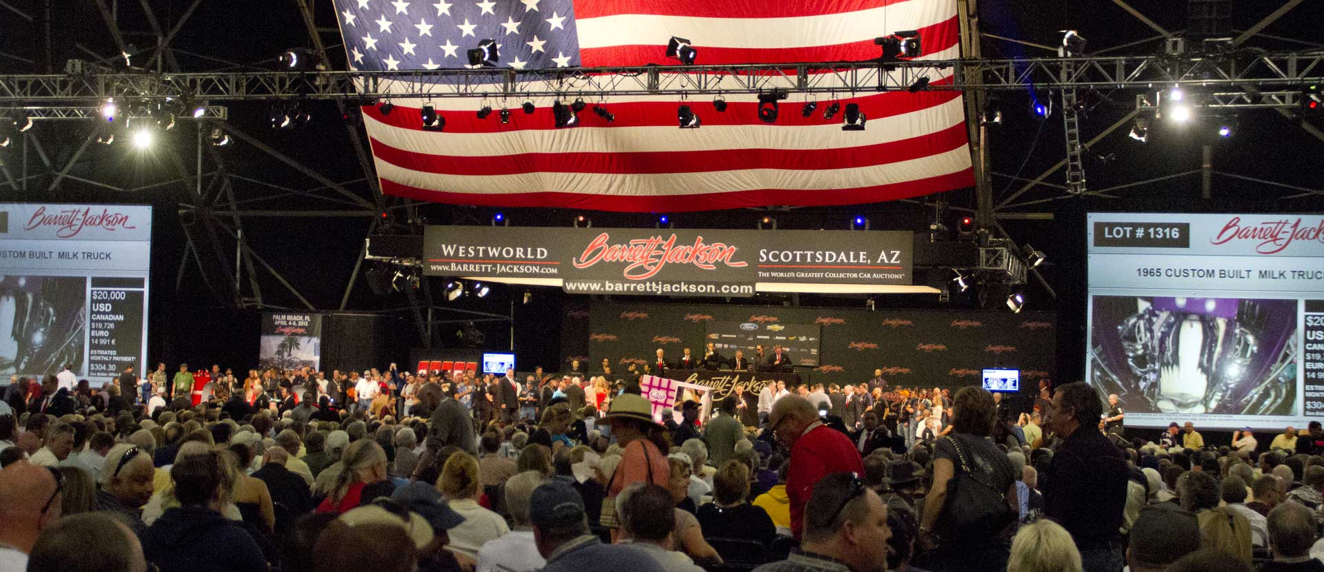 Ride to Barrett Jackson Car Auction | Scottsdale Car Services